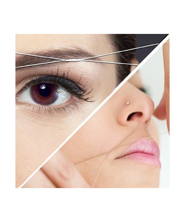 Epilation - Sourcils et lèvre au fil - Esthétique - Les 5 Elements